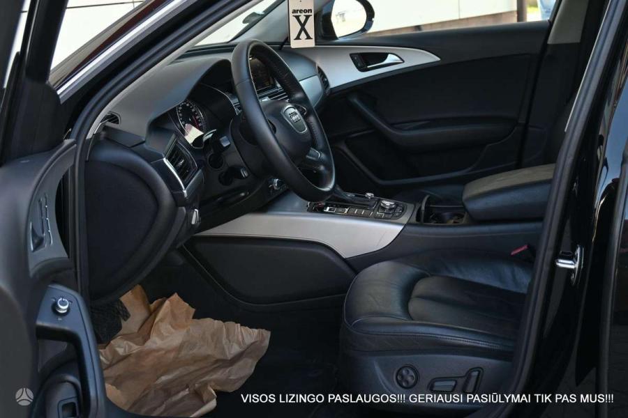 Melns Audi A6 2013 Kretinga, ar dzinēja tilpumu 2.97 L un nobraukumu 284 tūkst. km par 12699 €, foto 13 vietnē AUTOMOTO.COM.LV