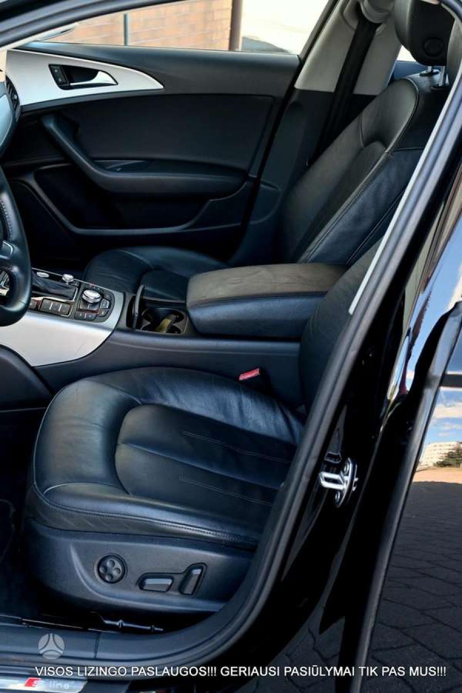 Melns Audi A6 2013 Kretinga, ar dzinēja tilpumu 2.97 L un nobraukumu 284 tūkst. km par 12699 €, foto 14 vietnē AUTOMOTO.COM.LV