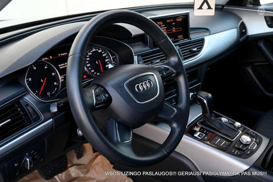 Melns Audi A6 2013 Kretinga, ar dzinēja tilpumu 2.97 L un nobraukumu 284 tūkst. km par 12699 €, foto 19 vietnē AUTOMOTO.COM.LV