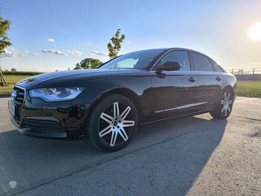 Black Audi A6 2013 in Siauliai, with an engine capacity of 1.98 L and mileage of 253 thousand km for 9900 €, photo 3 on AUTOMOTO.COM.LV