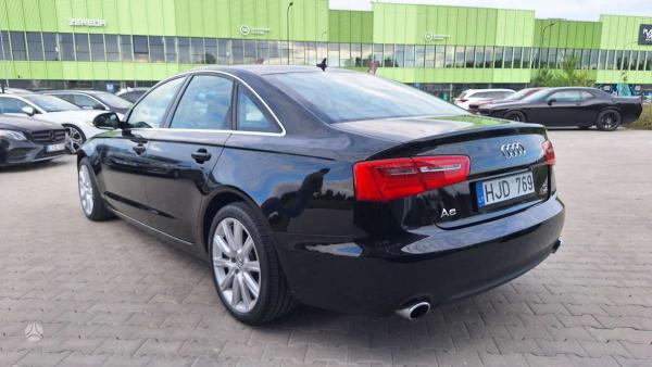 Melns Audi A6 2013 Viļņa, ar dzinēja tilpumu 2.97 L un nobraukumu 326 tūkst. km par 9400 €, foto 5 vietnē AUTOMOTO.COM.LV