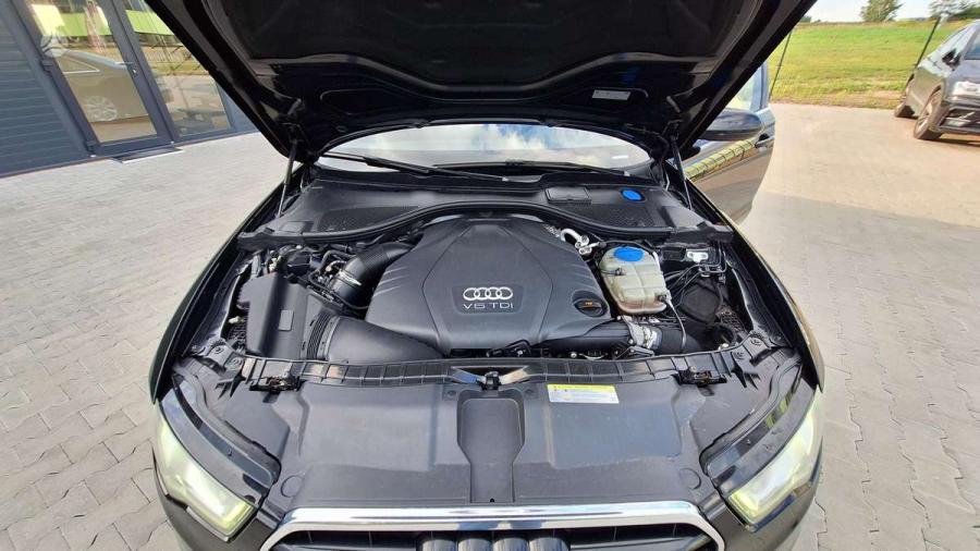 Black Audi A6 2013 in Vilnius, with an engine capacity of 2.97 L and mileage of 326 thousand km for 9400 €, photo 15 on AUTOMOTO.COM.LV