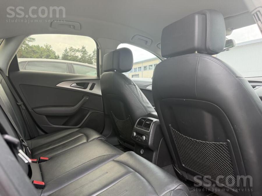 Black Audi A6 2013 in Riga, with an engine capacity of 2.00 L and mileage of 220 thousand km for 12400 €, photo 7 on AUTOMOTO.COM.LV
