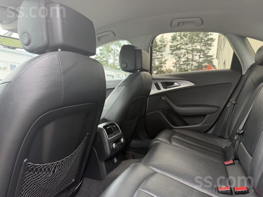 Black Audi A6 2013 in Riga, with an engine capacity of 2.00 L and mileage of 220 thousand km for 12400 €, photo 8 on AUTOMOTO.COM.LV