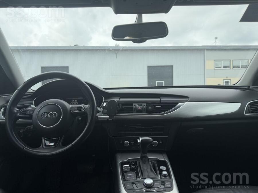 Black Audi A6 2013 in Riga, with an engine capacity of 2.00 L and mileage of 220 thousand km for 12400 €, photo 11 on AUTOMOTO.COM.LV