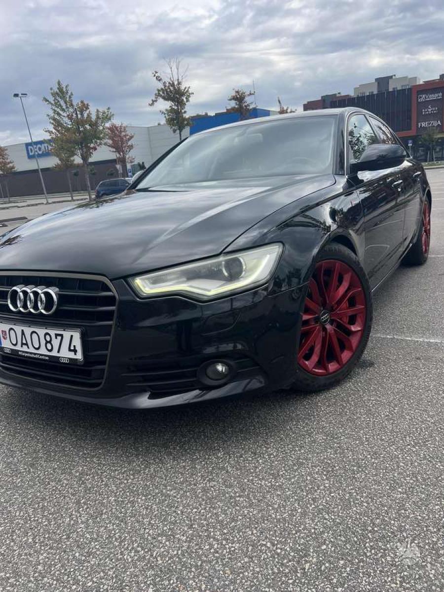 Melns Audi A6 2013 Klaipėda, ar dzinēja tilpumu 3.00 L un nobraukumu 151 tūkst. km par 10200 €, foto 1 vietnē AUTOMOTO.COM.LV