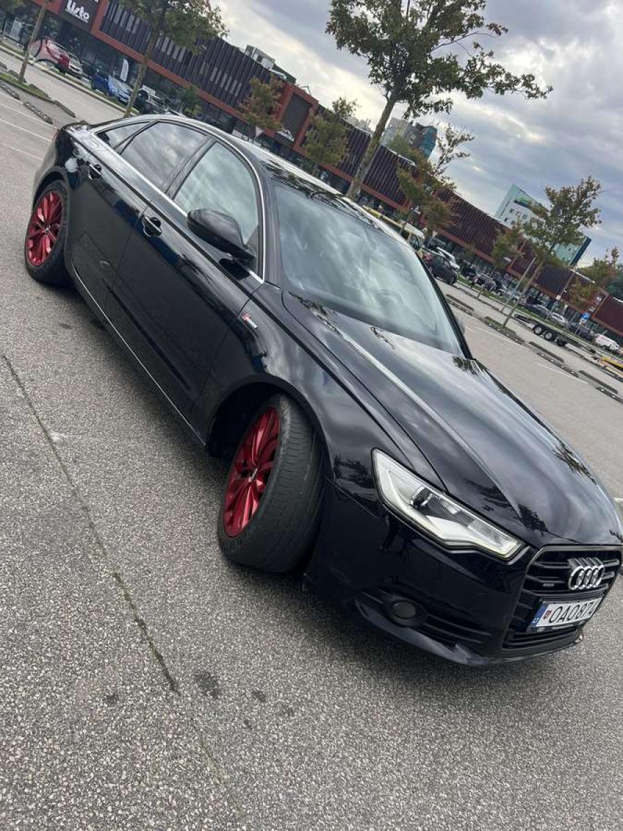 Melns Audi A6 2013 Klaipėda, ar dzinēja tilpumu 3.00 L un nobraukumu 151 tūkst. km par 10200 €, foto 4 vietnē AUTOMOTO.COM.LV