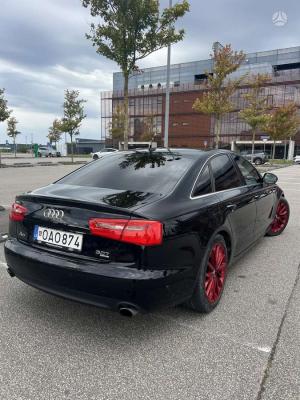 Melns Audi A6 2013 Klaipėda, ar dzinēja tilpumu 3.00 L un nobraukumu 151 tūkst. km par 10200 €, foto 5 vietnē AUTOMOTO.COM.LV