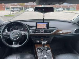 Melns Audi A6 2013 Klaipėda, ar dzinēja tilpumu 3.00 L un nobraukumu 151 tūkst. km par 10200 €, foto 8 vietnē AUTOMOTO.COM.LV