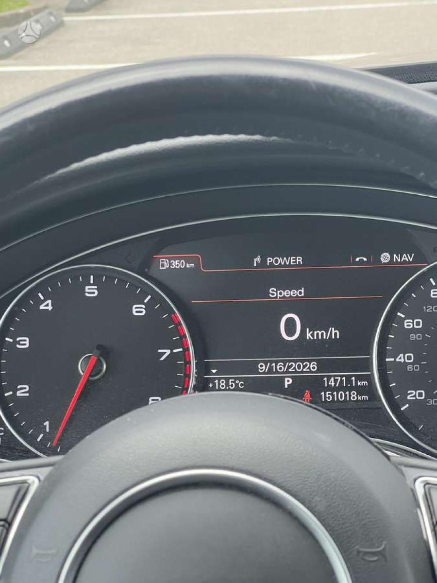 Melns Audi A6 2013 Klaipėda, ar dzinēja tilpumu 3.00 L un nobraukumu 151 tūkst. km par 10200 €, foto 10 vietnē AUTOMOTO.COM.LV