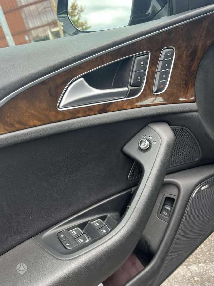 Melns Audi A6 2013 Klaipėda, ar dzinēja tilpumu 3.00 L un nobraukumu 151 tūkst. km par 10200 €, foto 11 vietnē AUTOMOTO.COM.LV