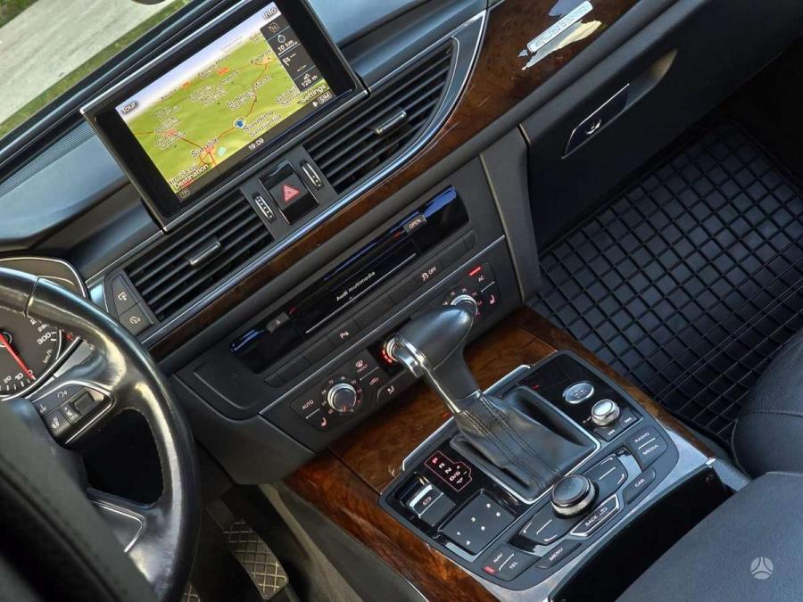 Black Audi A6 2013 in Radviliskis, with an engine capacity of 0.00 L and mileage of 243 thousand km for 8700 €, photo 13 on AUTOMOTO.COM.LV