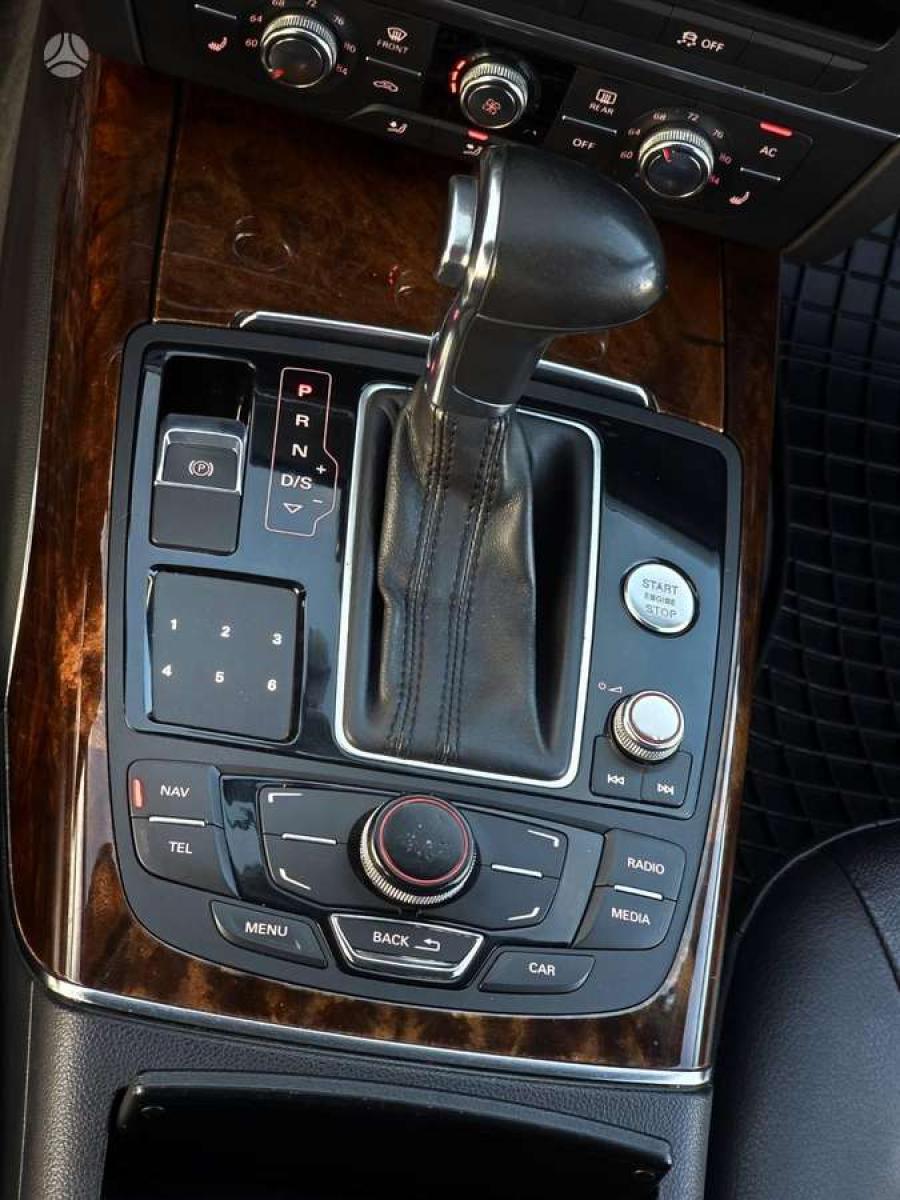 Black Audi A6 2013 in Radviliskis, with an engine capacity of 0.00 L and mileage of 243 thousand km for 8700 €, photo 14 on AUTOMOTO.COM.LV