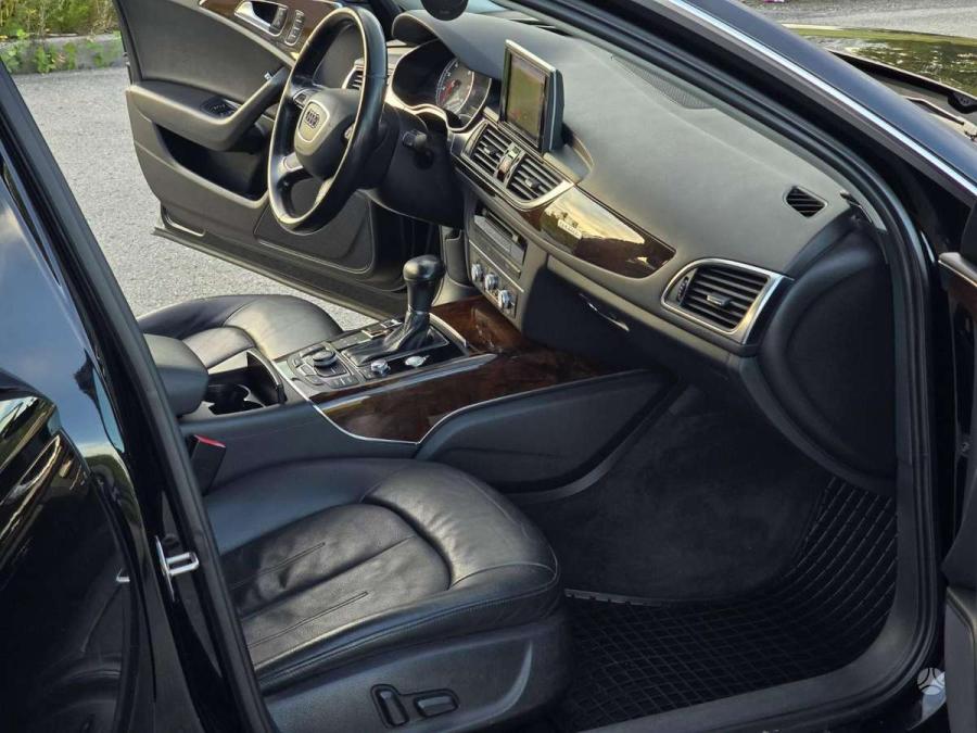 Black Audi A6 2013 in Radviliskis, with an engine capacity of 0.00 L and mileage of 243 thousand km for 8700 €, photo 21 on AUTOMOTO.COM.LV