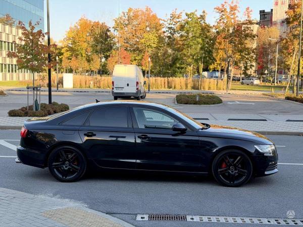 Black Audi A6 2013 in Vilnius, with an engine capacity of 3.00 L and mileage of 287 thousand km for 7000 €, photo 5 on AUTOMOTO.COM.LV
