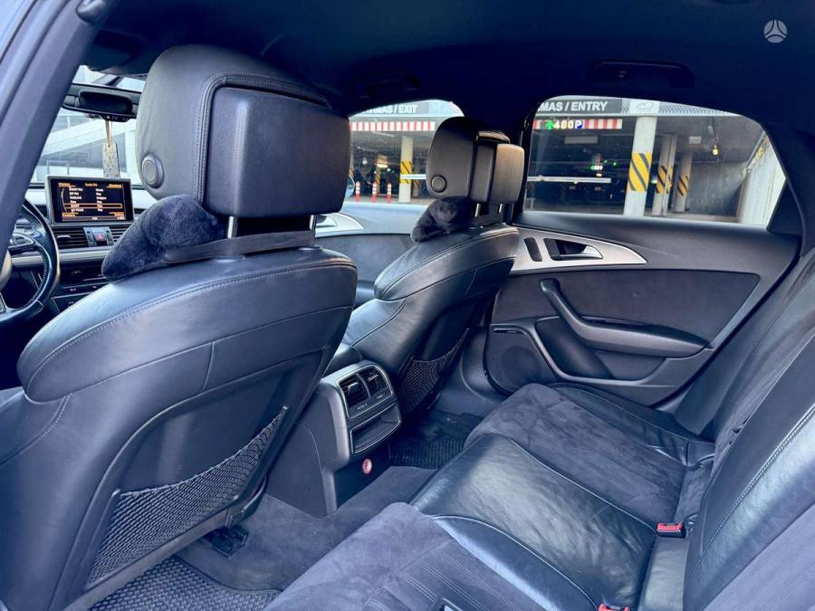 Melns Audi A6 2013 Viļņa, ar dzinēja tilpumu 3.00 L un nobraukumu 287 tūkst. km par 7000 €, foto 10 vietnē AUTOMOTO.COM.LV