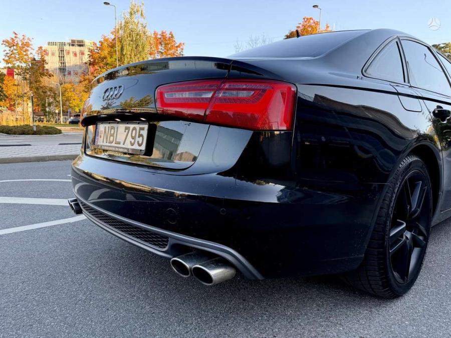 Melns Audi A6 2013 Viļņa, ar dzinēja tilpumu 3.00 L un nobraukumu 287 tūkst. km par 7000 €, foto 13 vietnē AUTOMOTO.COM.LV