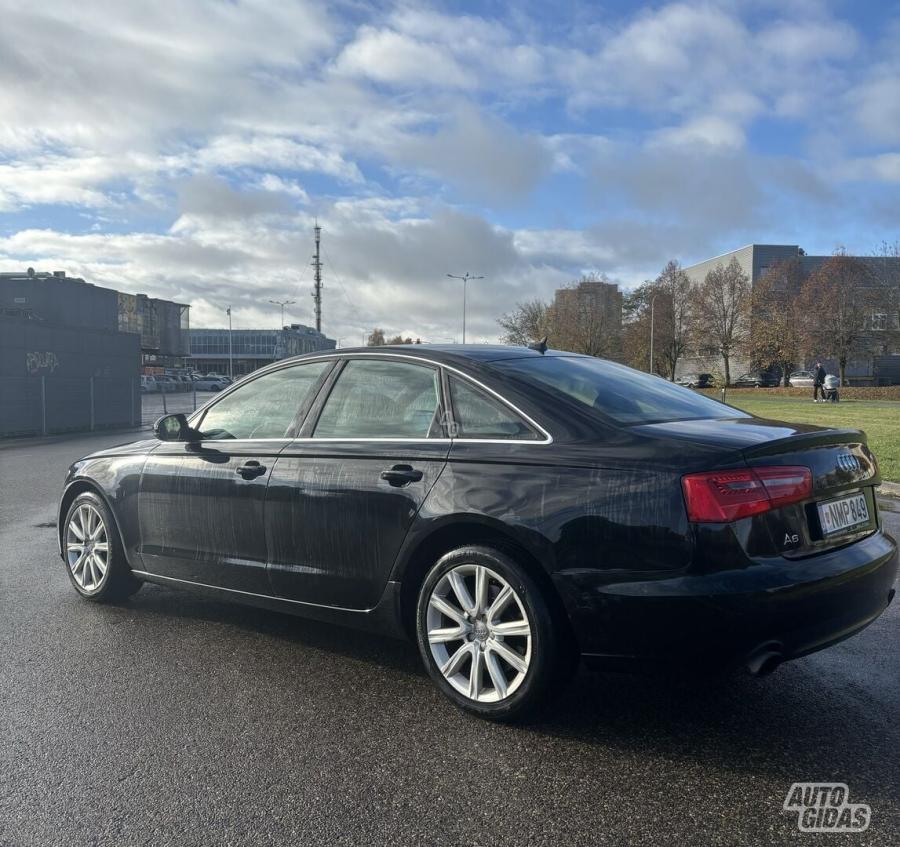 Melns Audi A6 2014 Šauļi, ar dzinēja tilpumu 2.00 L un nobraukumu 245 tūkst. km par 7600 €, foto 6 vietnē AUTOMOTO.COM.LV