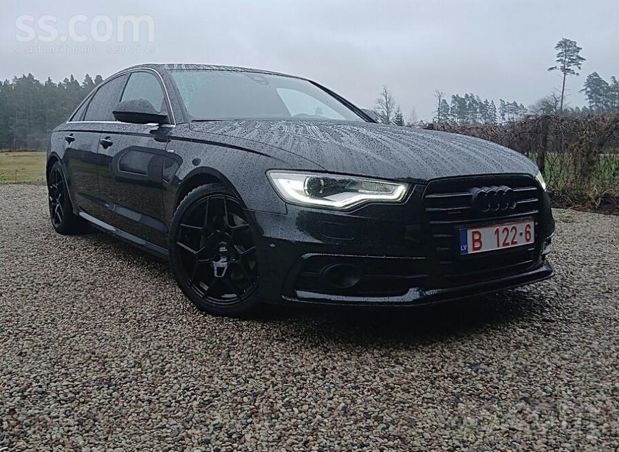 Melns Audi A6 2014 Tukums, ar dzinēja tilpumu 3.00 L un nobraukumu 195 tūkst. km par 13850 €, foto 2 vietnē AUTOMOTO.COM.LV