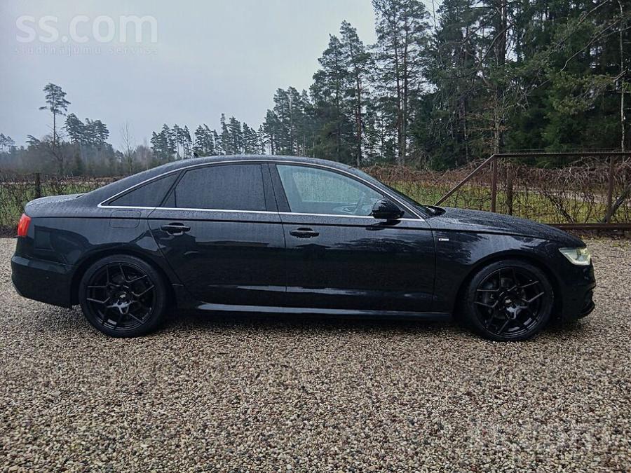Melns Audi A6 2014 Tukums, ar dzinēja tilpumu 3.00 L un nobraukumu 195 tūkst. km par 13850 €, foto 3 vietnē AUTOMOTO.COM.LV