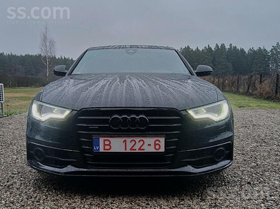 Melns Audi A6 2014 Tukums, ar dzinēja tilpumu 3.00 L un nobraukumu 195 tūkst. km par 13850 €, foto 5 vietnē AUTOMOTO.COM.LV