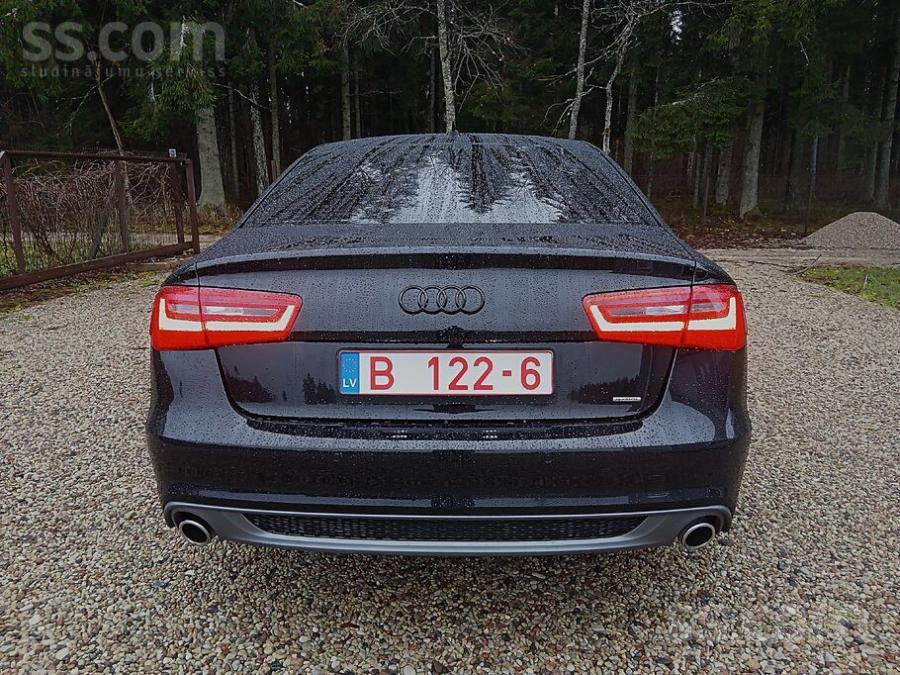 Melns Audi A6 2014 Tukums, ar dzinēja tilpumu 3.00 L un nobraukumu 195 tūkst. km par 13850 €, foto 6 vietnē AUTOMOTO.COM.LV