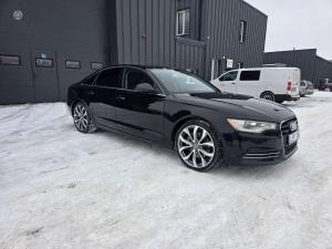 Black Audi A6 2014 in Kaunas, with an engine capacity of 2.97 L and mileage of 221 thousand km for 10790 €, photo  on AUTOMOTO.COM.LV