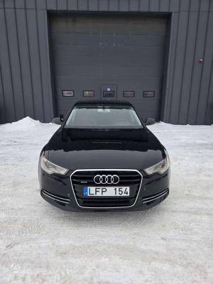 Black Audi A6 2014 in Kaunas, with an engine capacity of 2.97 L and mileage of 221 thousand km for 10790 €, photo 2 on AUTOMOTO.COM.LV