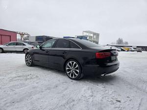 Black Audi A6 2014 in Kaunas, with an engine capacity of 2.97 L and mileage of 221 thousand km for 10790 €, photo 4 on AUTOMOTO.COM.LV