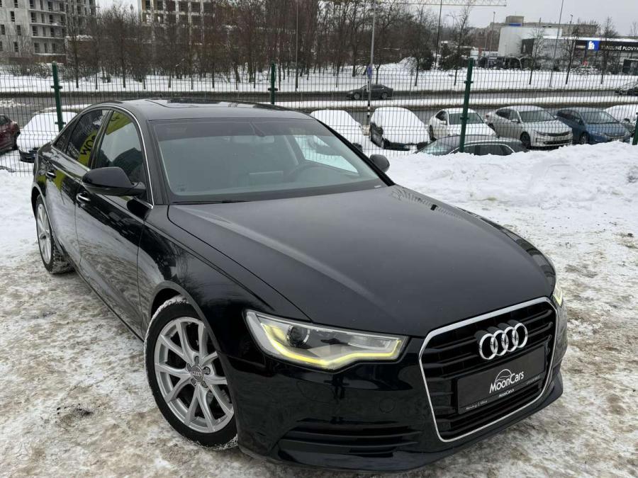 Black Audi A6 2014 in Vilnius, with an engine capacity of 1.98 L and mileage of 219 thousand km for 8600 €, photo 4 on AUTOMOTO.COM.LV