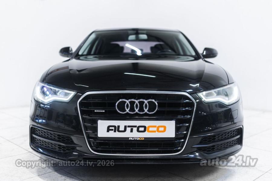 Melns Audi A6 2014 Tallina, ar dzinēja tilpumu 3.00 L un nobraukumu 218 tūkst. km par 10499 €, foto 3 vietnē AUTOMOTO.COM.LV