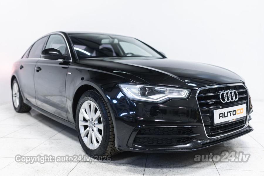 Melns Audi A6 2014 Tallina, ar dzinēja tilpumu 3.00 L un nobraukumu 218 tūkst. km par 10499 €, foto 4 vietnē AUTOMOTO.COM.LV