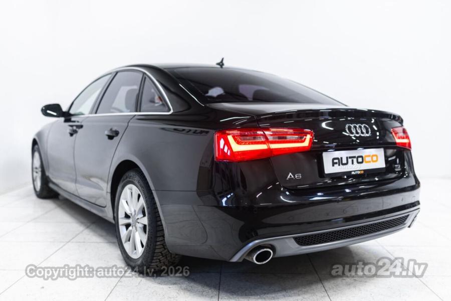 Melns Audi A6 2014 Tallina, ar dzinēja tilpumu 3.00 L un nobraukumu 218 tūkst. km par 10499 €, foto 5 vietnē AUTOMOTO.COM.LV