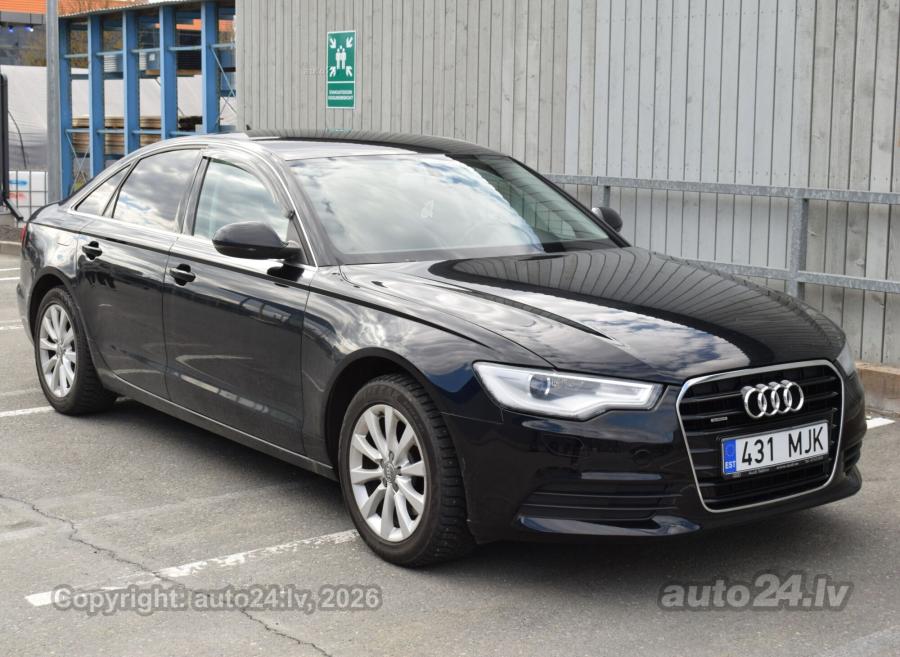 Black Audi A6 2014 in Tallinn, with an engine capacity of 2.80 L and mileage of 170 thousand km for 8999 €, photo 7 on AUTOMOTO.COM.LV
