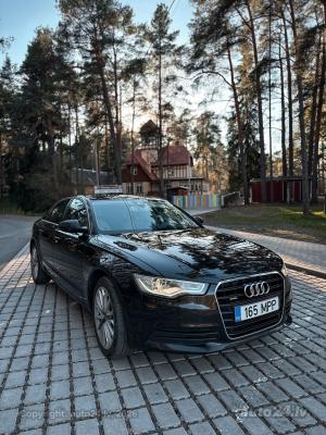 Melns Audi A6 2014 Tartu, ar dzinēja tilpumu 3.00 L un nobraukumu 270 tūkst. km par 13000 €, foto 3 vietnē AUTOMOTO.COM.LV