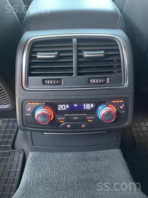Black Audi A6 2014 in Riga, with an engine capacity of 3.00 L and mileage of 305 thousand km for 12500 €, photo 12 on AUTOMOTO.COM.LV