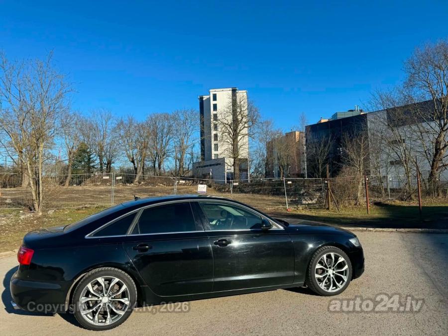 Black Audi A6 2014 in Tallinn, with an engine capacity of 3.00 L and mileage of 320 thousand km for 10900 €, photo 3 on AUTOMOTO.COM.LV