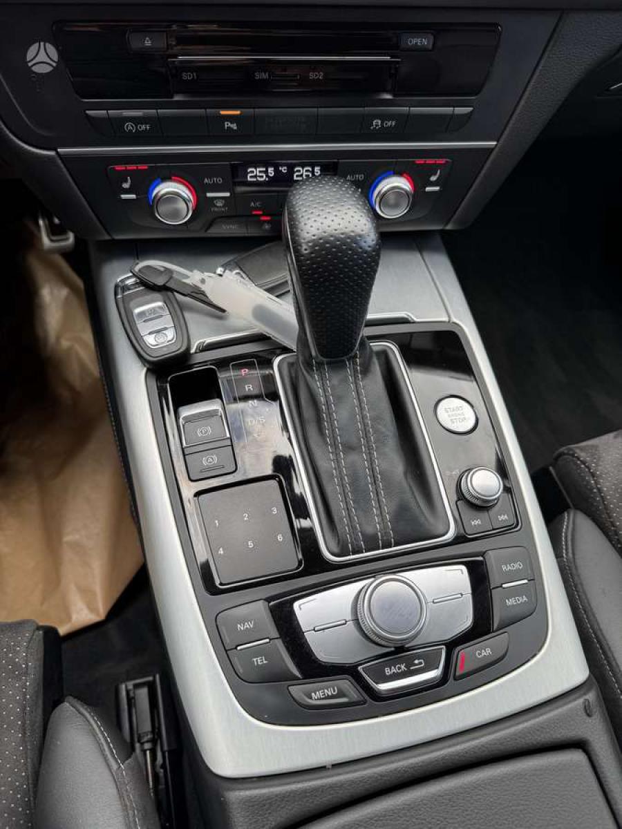 Melns Audi A6 2014 Telšiai, ar dzinēja tilpumu 2.97 L un nobraukumu 244 tūkst. km par 12999 €, foto 34 vietnē AUTOMOTO.COM.LV