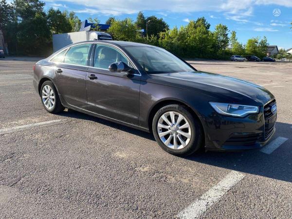 Black Audi A6 2014 in Raseiniai, with an engine capacity of 1.97 L and mileage of 359 thousand km for 7300 €, photo 7 on AUTOMOTO.COM.LV
