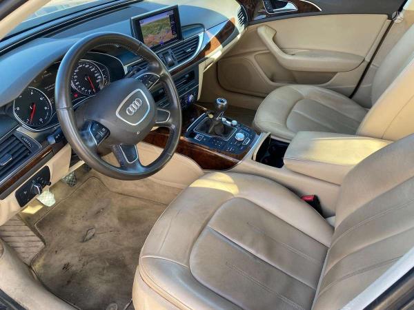 Black Audi A6 2014 in Raseiniai, with an engine capacity of 1.97 L and mileage of 359 thousand km for 7300 €, photo 10 on AUTOMOTO.COM.LV