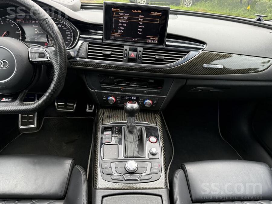 Melns Audi A6 2014 Rīga, ar dzinēja tilpumu 3.00 L un nobraukumu 263 tūkst. km par 15200 €, foto 13 vietnē AUTOMOTO.COM.LV