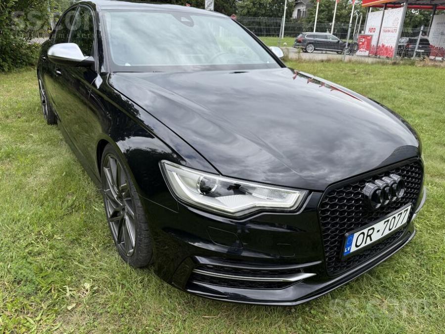 Melns Audi A6 2014 Rīga, ar dzinēja tilpumu 3.00 L un nobraukumu 263 tūkst. km par 15200 €, foto 24 vietnē AUTOMOTO.COM.LV