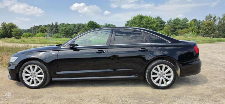 Melns Audi A6 2014 Kauņa, ar dzinēja tilpumu 2.00 L un nobraukumu 140 tūkst. km par 11500 €, foto 1 vietnē AUTOMOTO.COM.LV