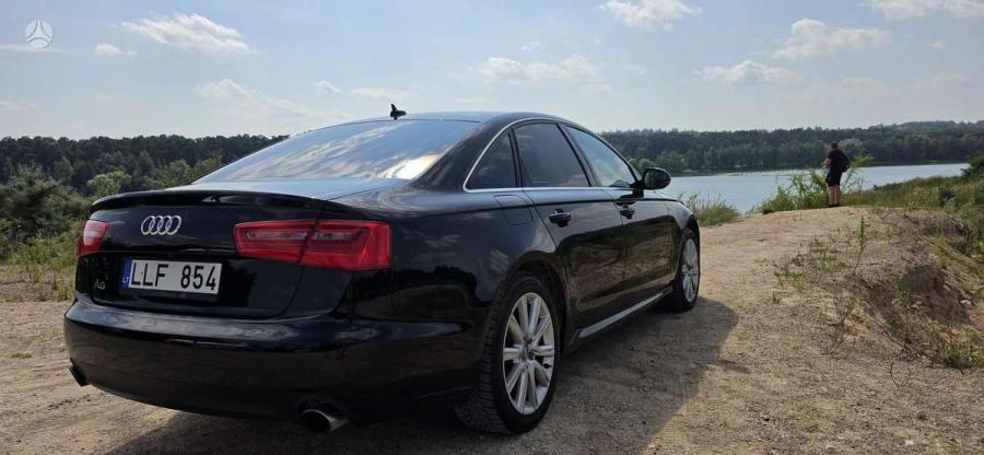 Melns Audi A6 2014 Kauņa, ar dzinēja tilpumu 2.00 L un nobraukumu 140 tūkst. km par 11500 €, foto 4 vietnē AUTOMOTO.COM.LV
