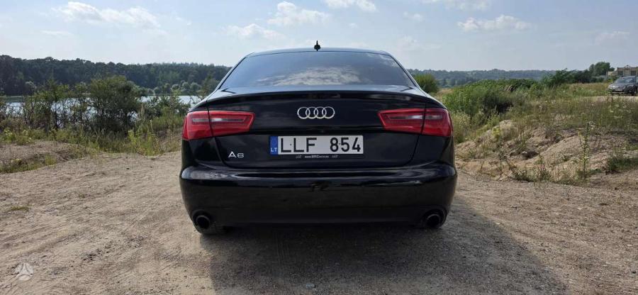 Melns Audi A6 2014 Kauņa, ar dzinēja tilpumu 2.00 L un nobraukumu 140 tūkst. km par 11500 €, foto 5 vietnē AUTOMOTO.COM.LV