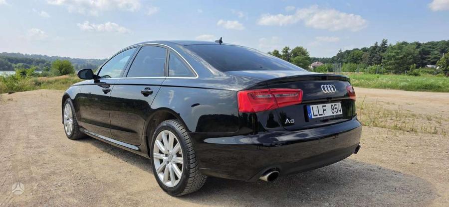 Melns Audi A6 2014 Kauņa, ar dzinēja tilpumu 2.00 L un nobraukumu 140 tūkst. km par 11500 €, foto 7 vietnē AUTOMOTO.COM.LV