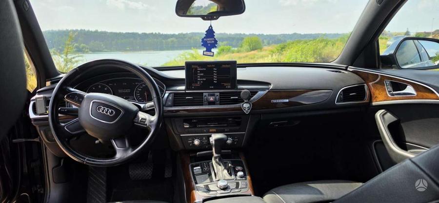 Melns Audi A6 2014 Kauņa, ar dzinēja tilpumu 2.00 L un nobraukumu 140 tūkst. km par 11500 €, foto 15 vietnē AUTOMOTO.COM.LV