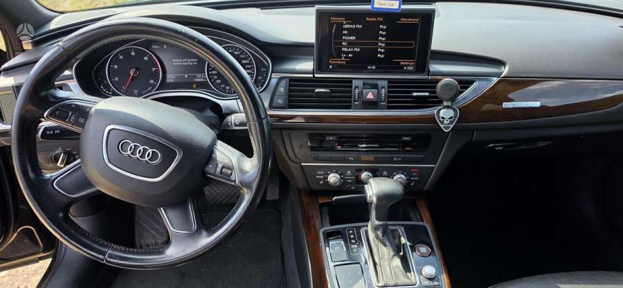 Melns Audi A6 2014 Kauņa, ar dzinēja tilpumu 2.00 L un nobraukumu 140 tūkst. km par 11500 €, foto 16 vietnē AUTOMOTO.COM.LV
