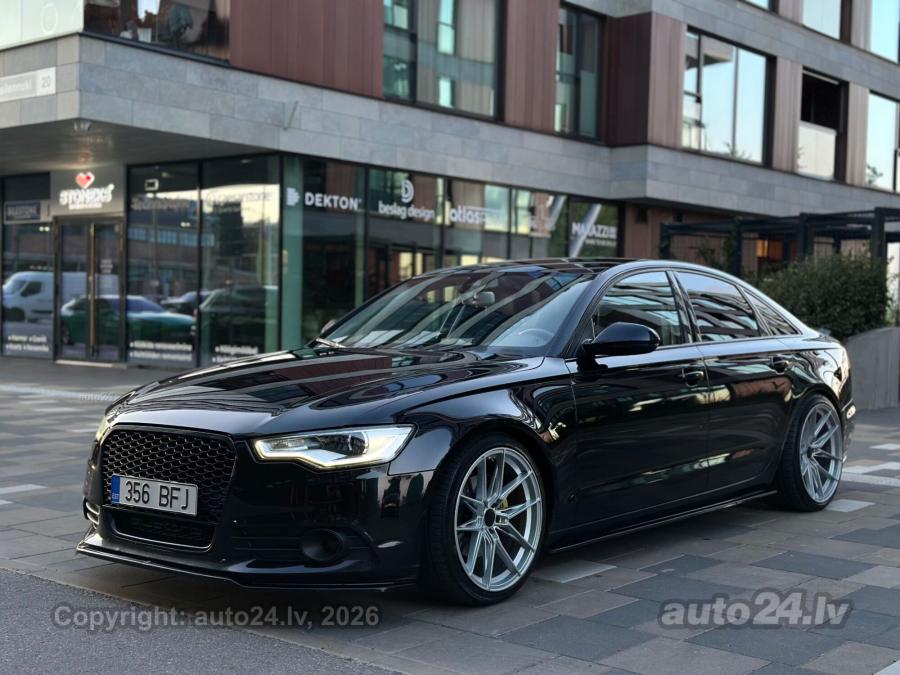 Melns Audi A6 2014 Tallina, ar dzinēja tilpumu 3.00 L un nobraukumu 342 tūkst. km par 12000 €, foto 3 vietnē AUTOMOTO.COM.LV