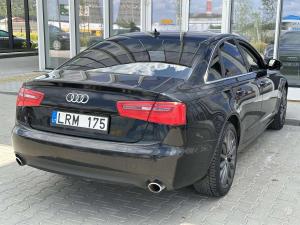 Black Audi A6 2014 in Vilnius, with an engine capacity of 2.97 L and mileage of 388 thousand km for 7500 €, photo 7 on AUTOMOTO.COM.LV